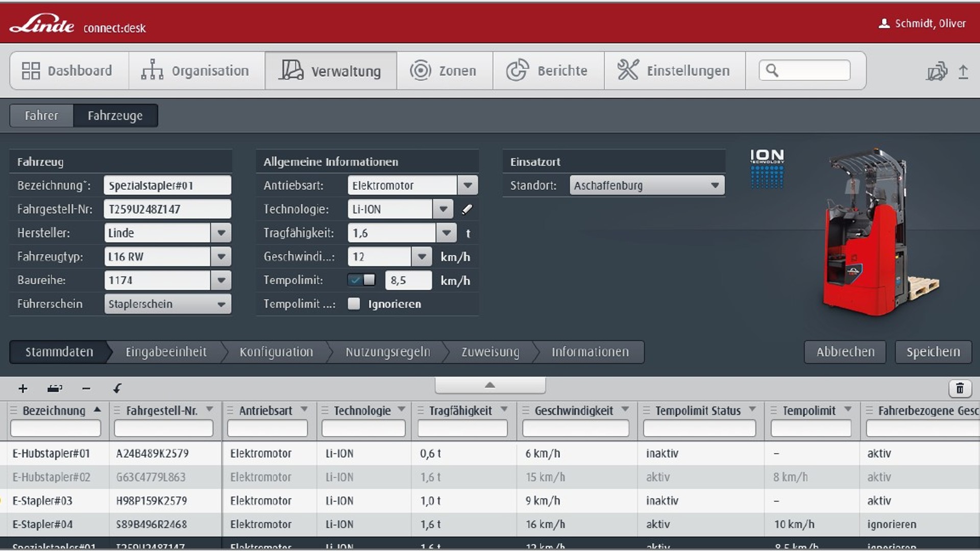Flottenmanagement Logistik